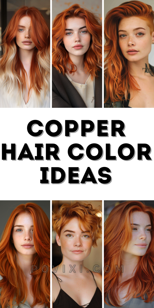 Explore 35 Unique Copper Hair Color Ideas for a Trendy Transformation ...