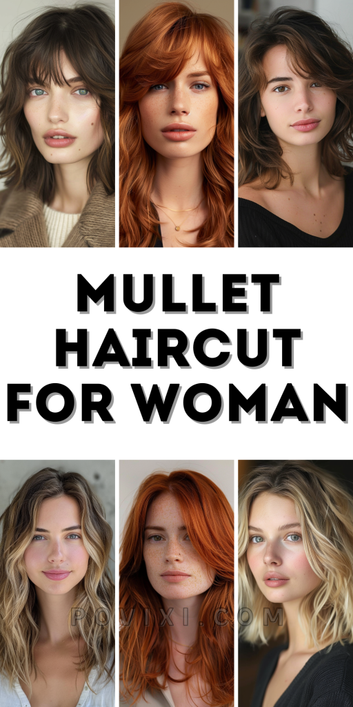 Embrace 32 Trendsetting Mullet Haircut Woman Ideas for 2024: From Short ...