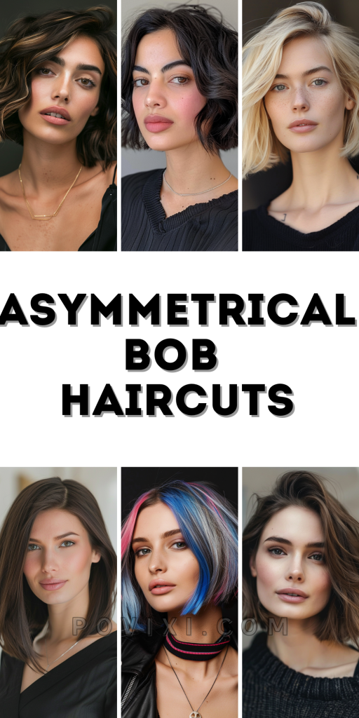 Explore 33 Trending Asymmetrical Bob Haircuts for Women with Round ...