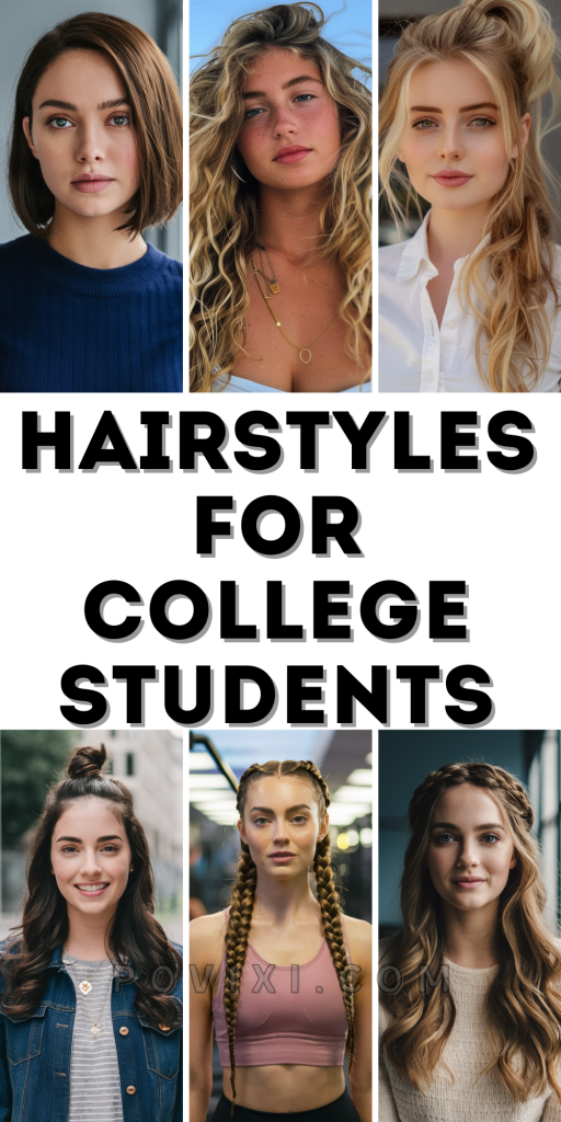 Hairstyles for College Students 37 Easy and Cute Ideas Including Short ...
