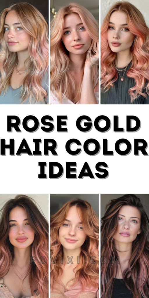 33 Trending Rose Gold Hair Color Ideas for Blondes and Brunettes ...