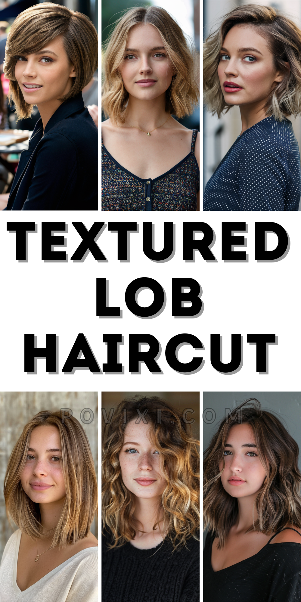 Guide to Textured Lob Haircut 2024: 35 Trendy Styles for Mid Length ...