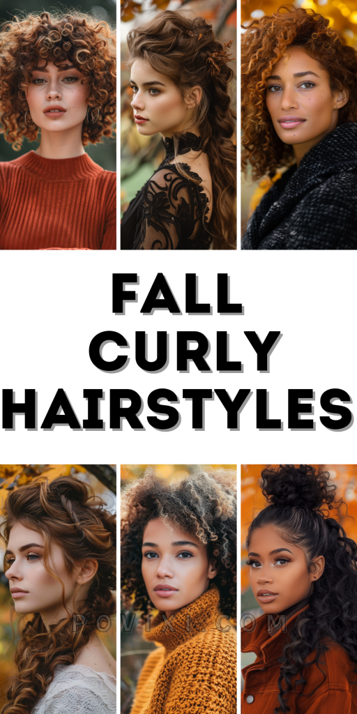 32 Fall Curly Hairstyles 2024: Cute and Easy Ideas for Natural, Short ...