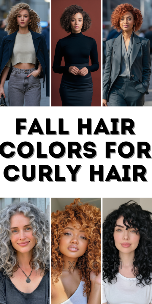 32 Fall Hair Colors for Curly Hair 2024 to Try This Season for ...