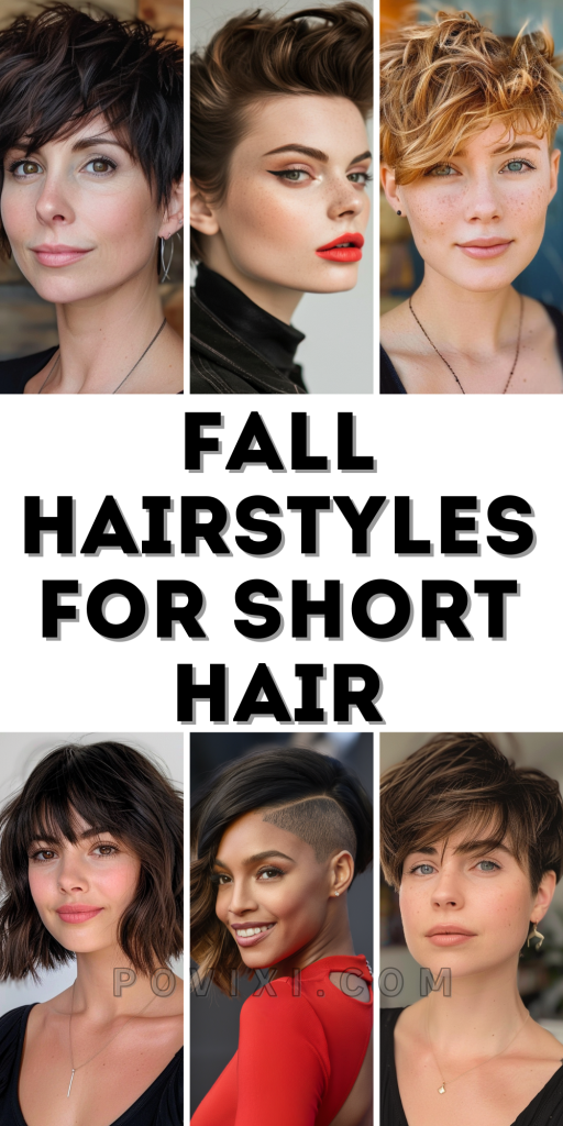 Explore 35 Trending Fall Hairstyles for Short Hair 2024: From Simple ...