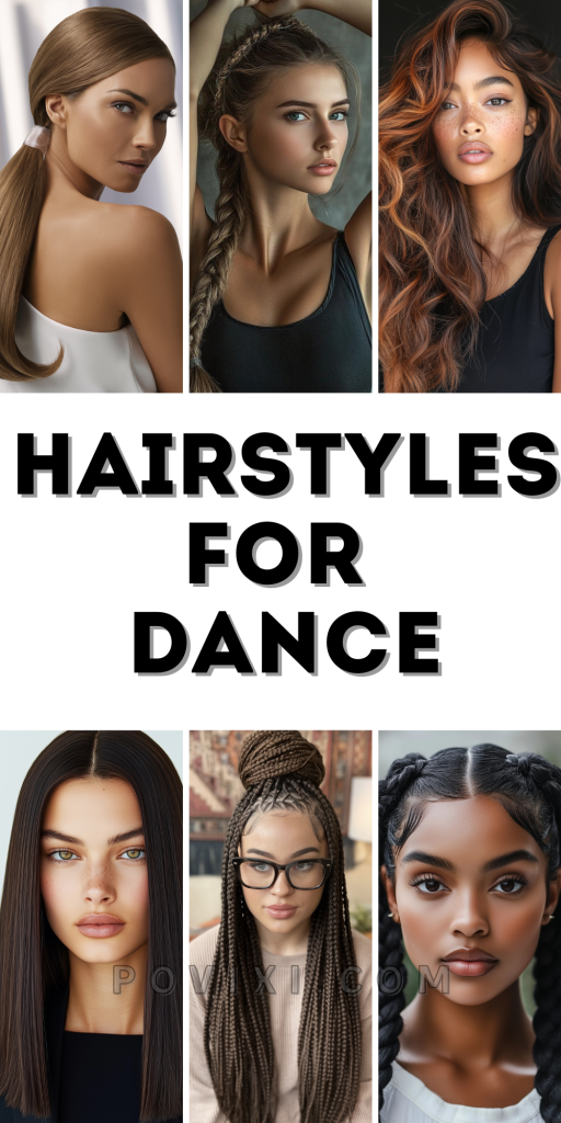 34 Hairstyles for Dance 2024: for Competition, Practice and Performance ...