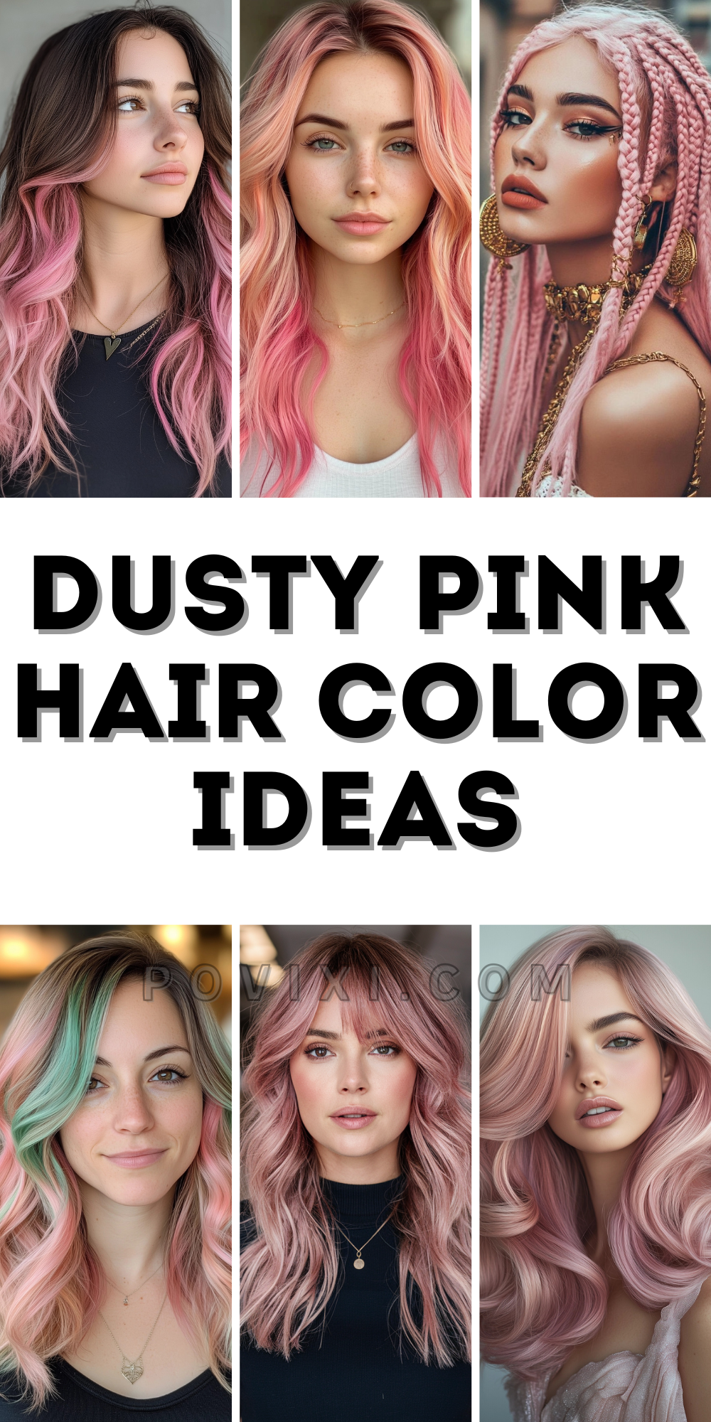Burgundy Hair: 31 Ideas for Short and Long Hair With Highlights ...