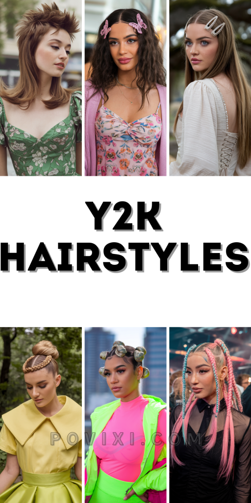35 Iconic Y2K Hairstyles for Short, Medium, Long and Curly Hair with ...