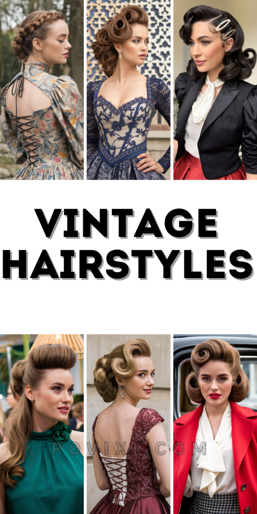 35 Timeless Vintage Hairstyles to Elevate Your Look for Long and Short Hair