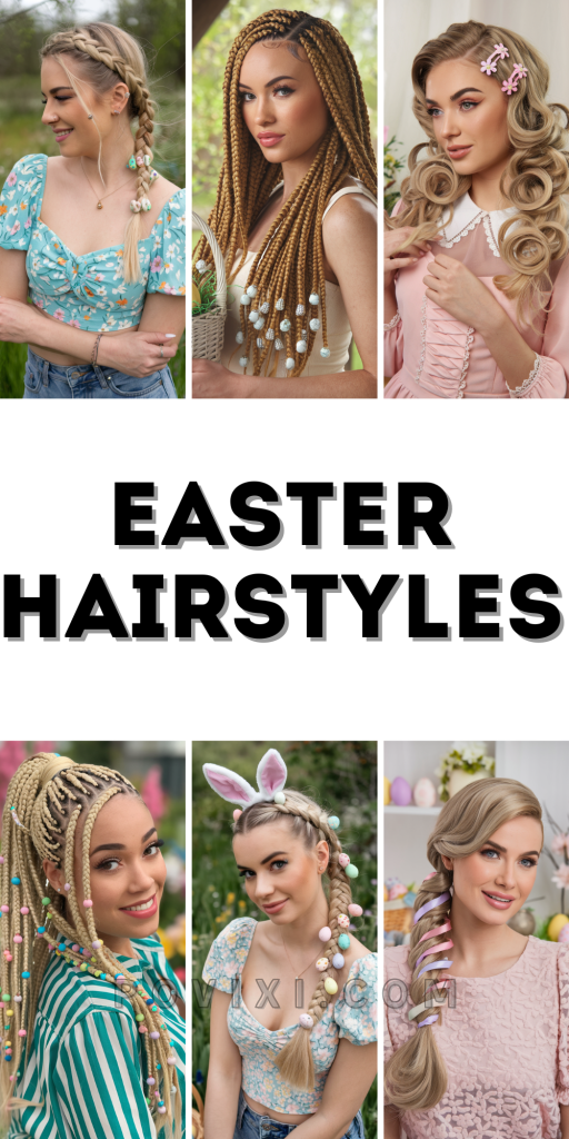 32 Easter Hairstyles for Women and Kids for Long, Short, Medium ...