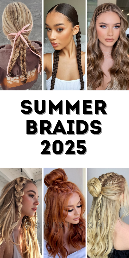28 Trendy Summer Braids 2025 for Every Hair Type – Cute, Protective ...